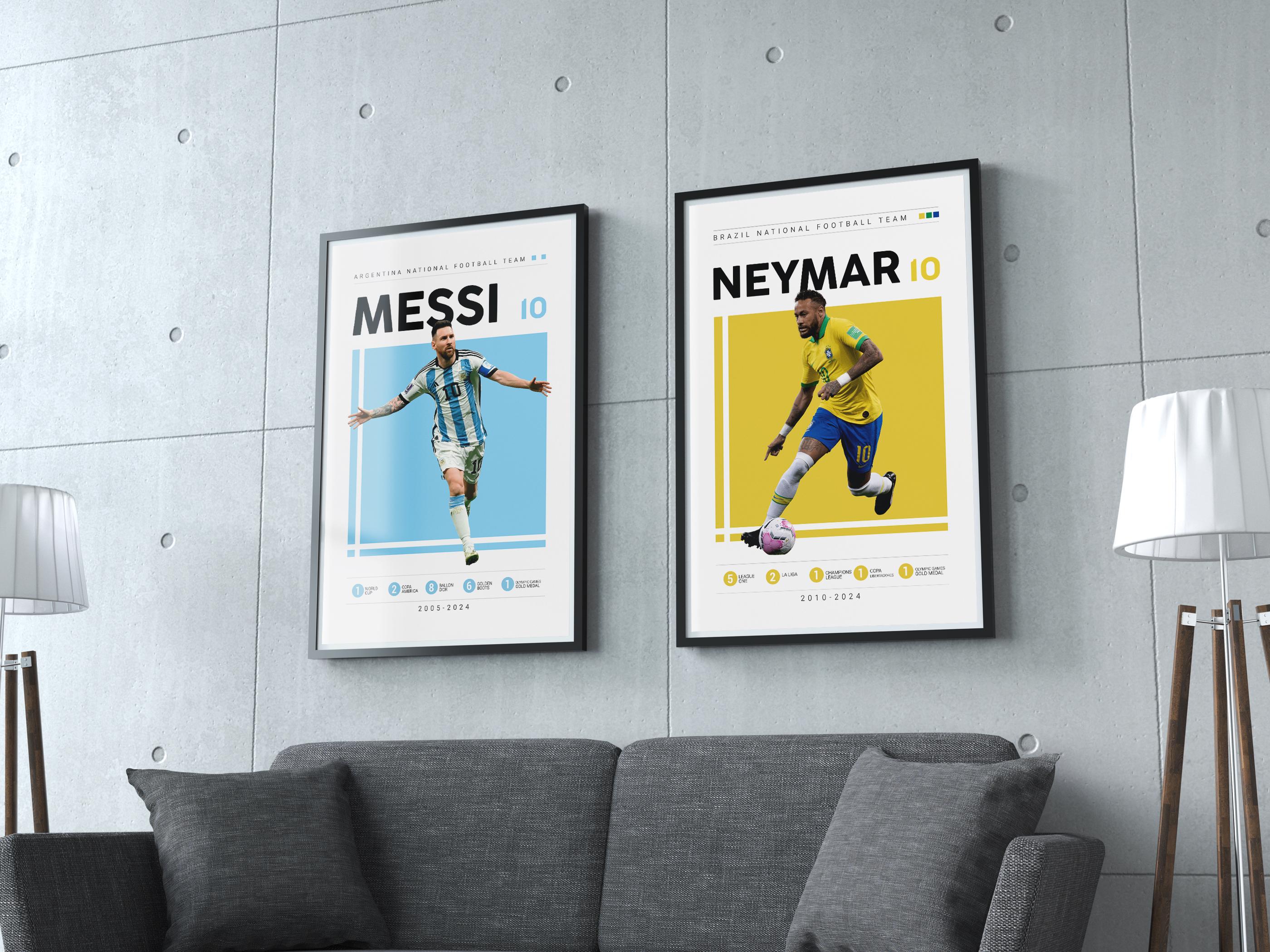 Soccer Star 15 Poster Bundle: Football Wall Art (digital Download) - Etsy