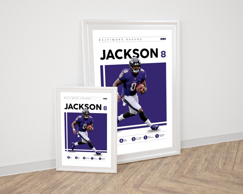Lamar Jackson Poster: Baltimore Ravens NFL Print (digital Download) - Etsy