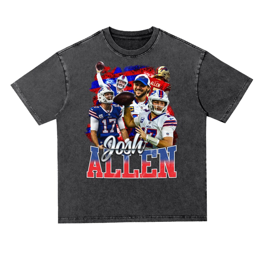 Josh Allen Vintage Graphic Tee - Etsy