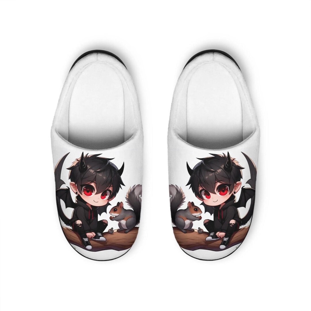 EMO Flying Boy Women's Indoor Slippers - Etsy