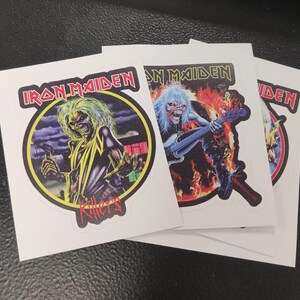 Stickers Iron Maiden Collection - Etsy