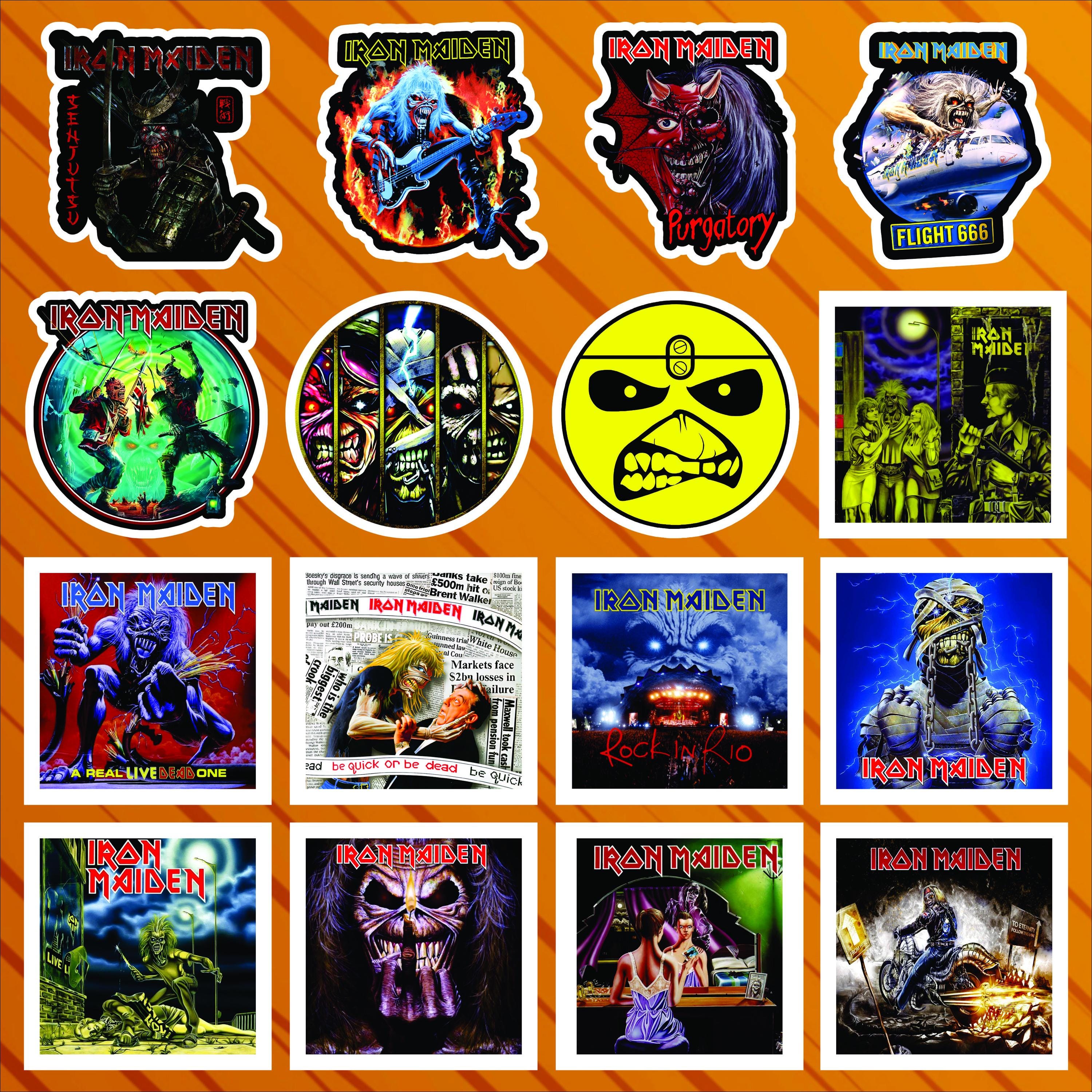Stickers - Iron Maiden Collection - Etsy