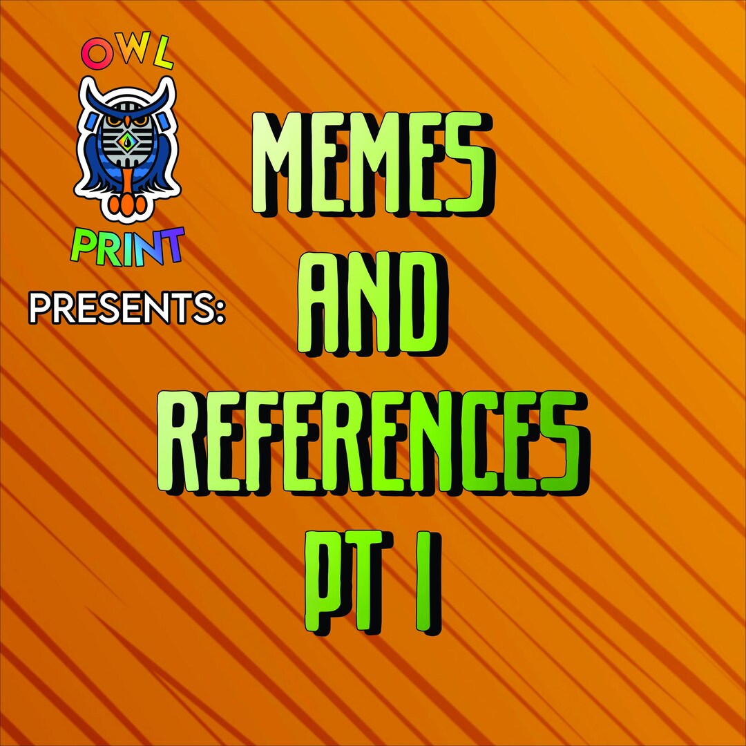 Memes and References Pt. 1 (pack of 10 Random Stickers) - Etsy
