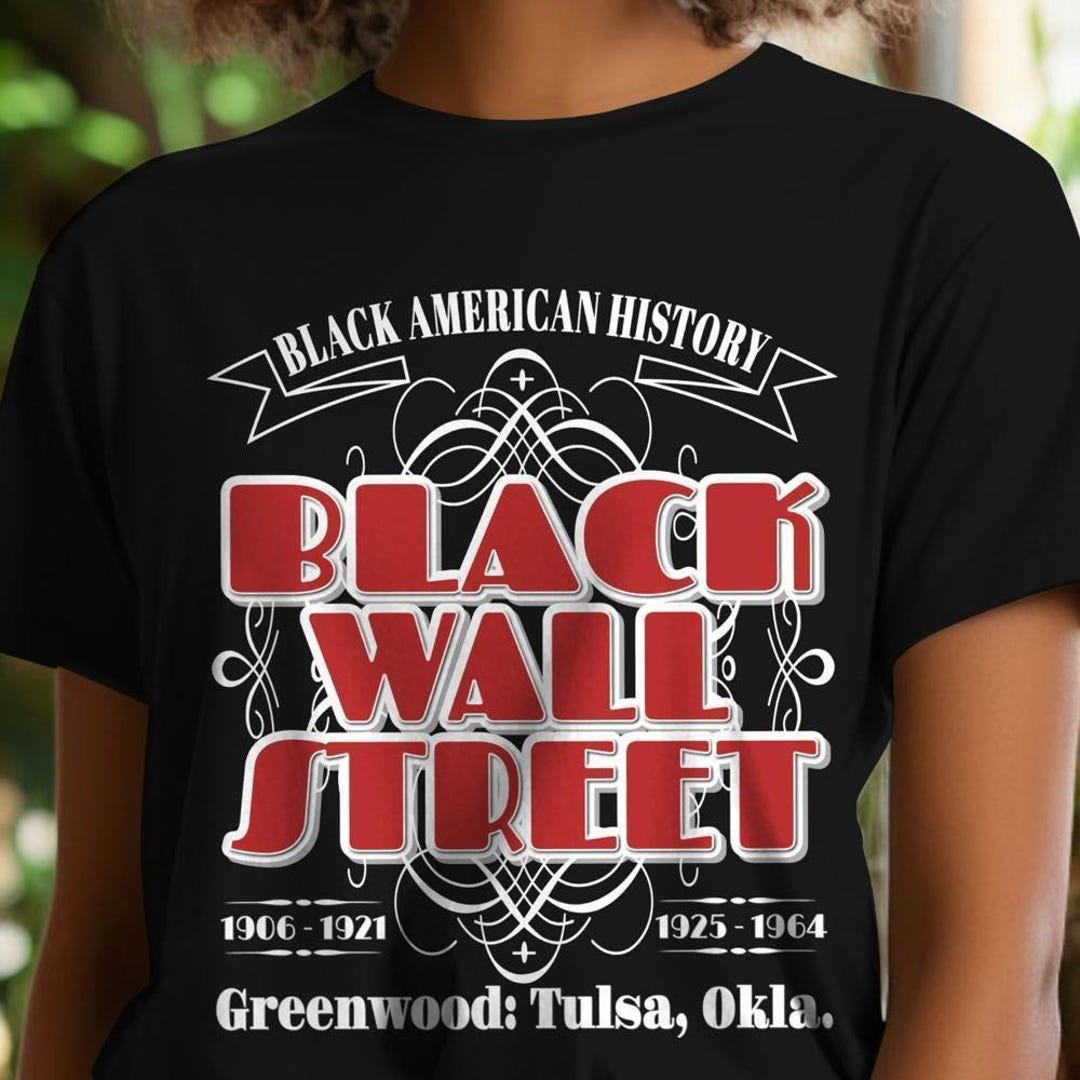 Tulsa Race Massacre Tee: Black Culture Tribute - Historical Pride - Etsy