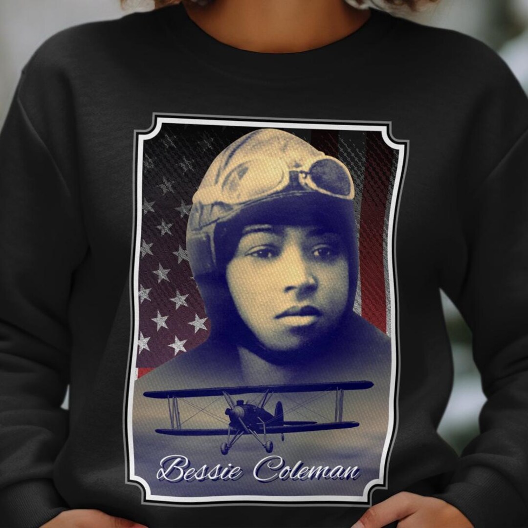 Bessie Coleman Black History Aviation Pioneer African-american ...