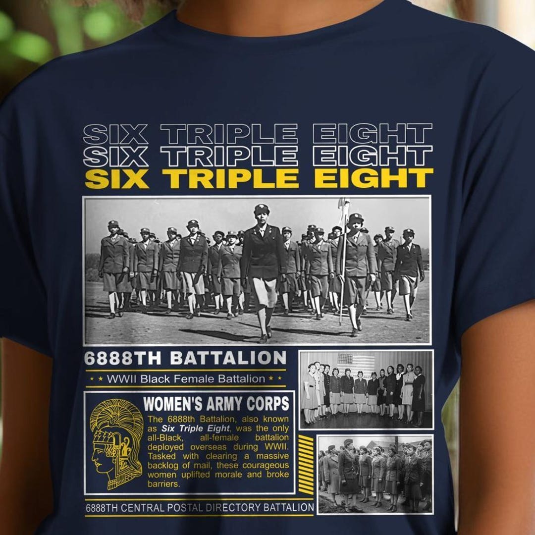 Six Triple Eight 6888th Central Postal Directory Battalion Womens Army ...