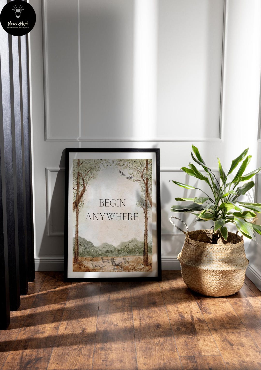 Inspirational Quote, Quote Art Print, Quote Poster, Art Deco, Printable ...