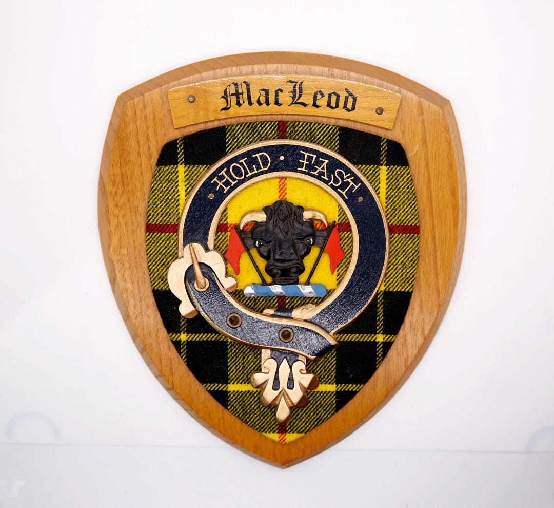 Hand Crafted Scottish Wall Crest Plaques From Blairgowrie, Scotland ...