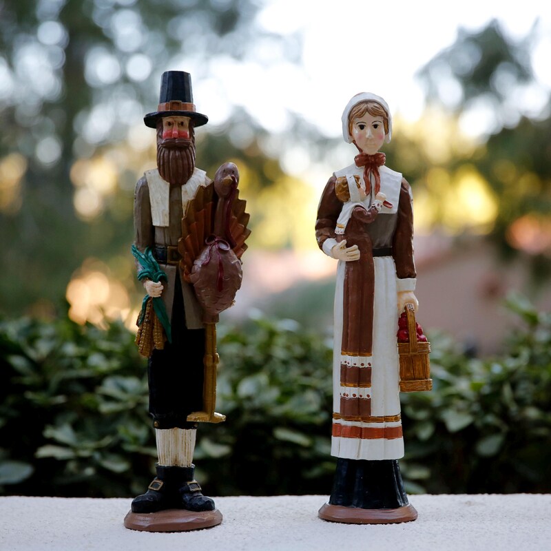 Pilgrim Figurine - Etsy