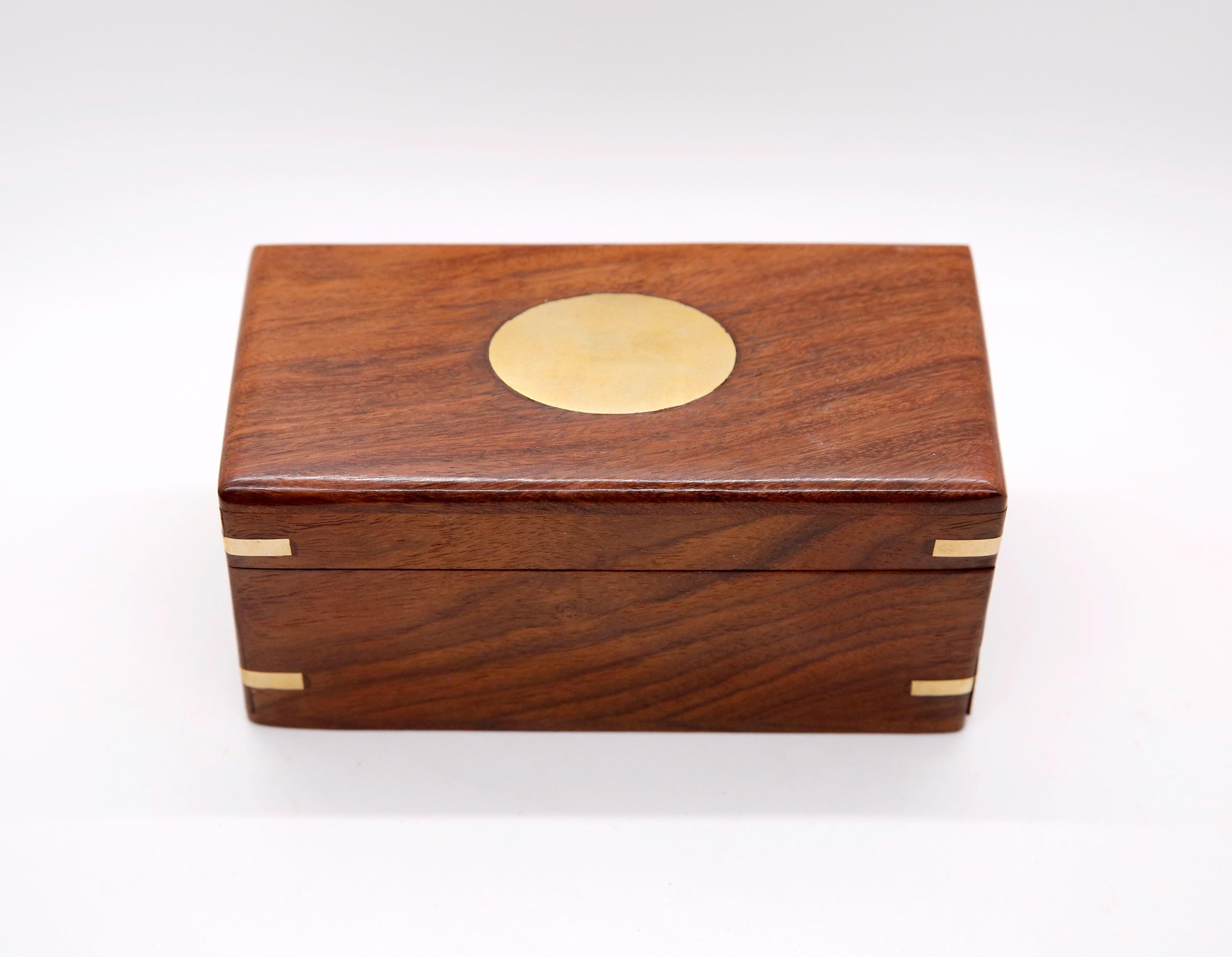 Handmade Rosewood Secret Compartment Box, Personalize in Same Price ...