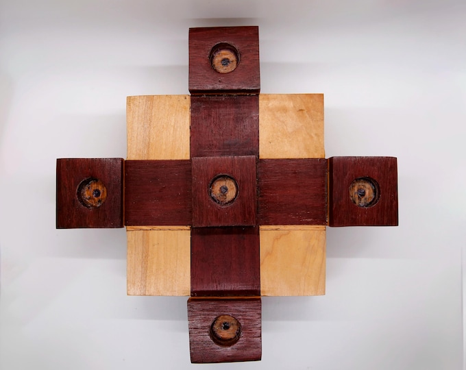 Hand Crafted Jerusalem Cross Advent Wreath - Etsy