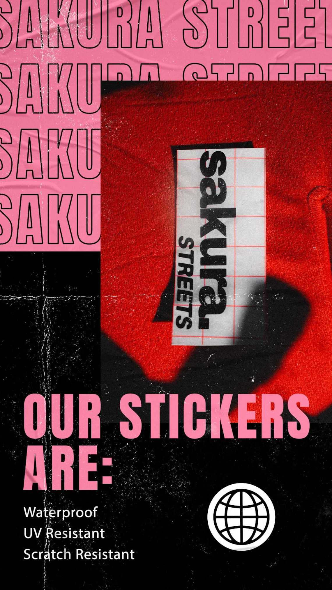 STATIC Half Sticker. Japanese JDM Car Decal, JDM Sticker, Low. - Etsy