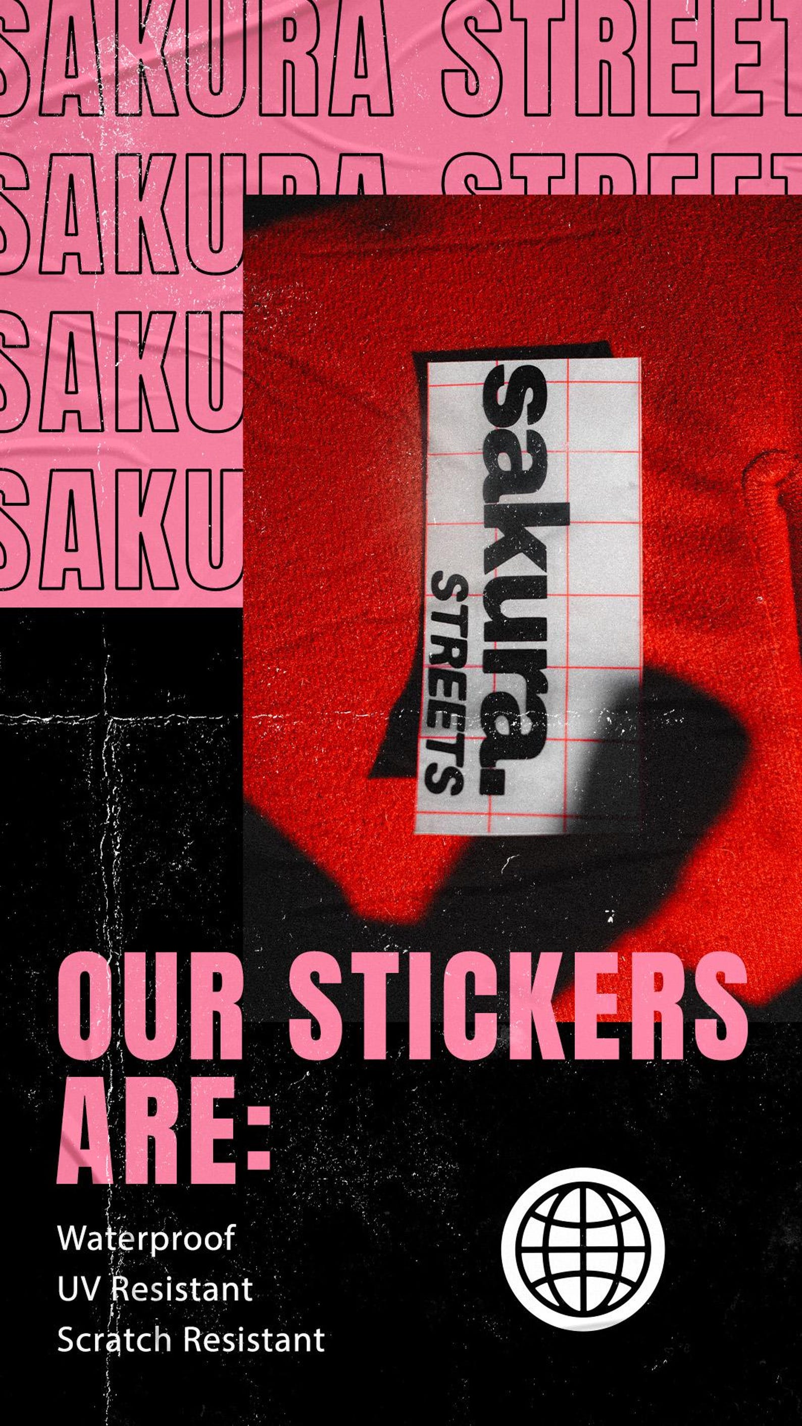 STATIC Half Sticker: Japanese JDM Car Decal - Etsy