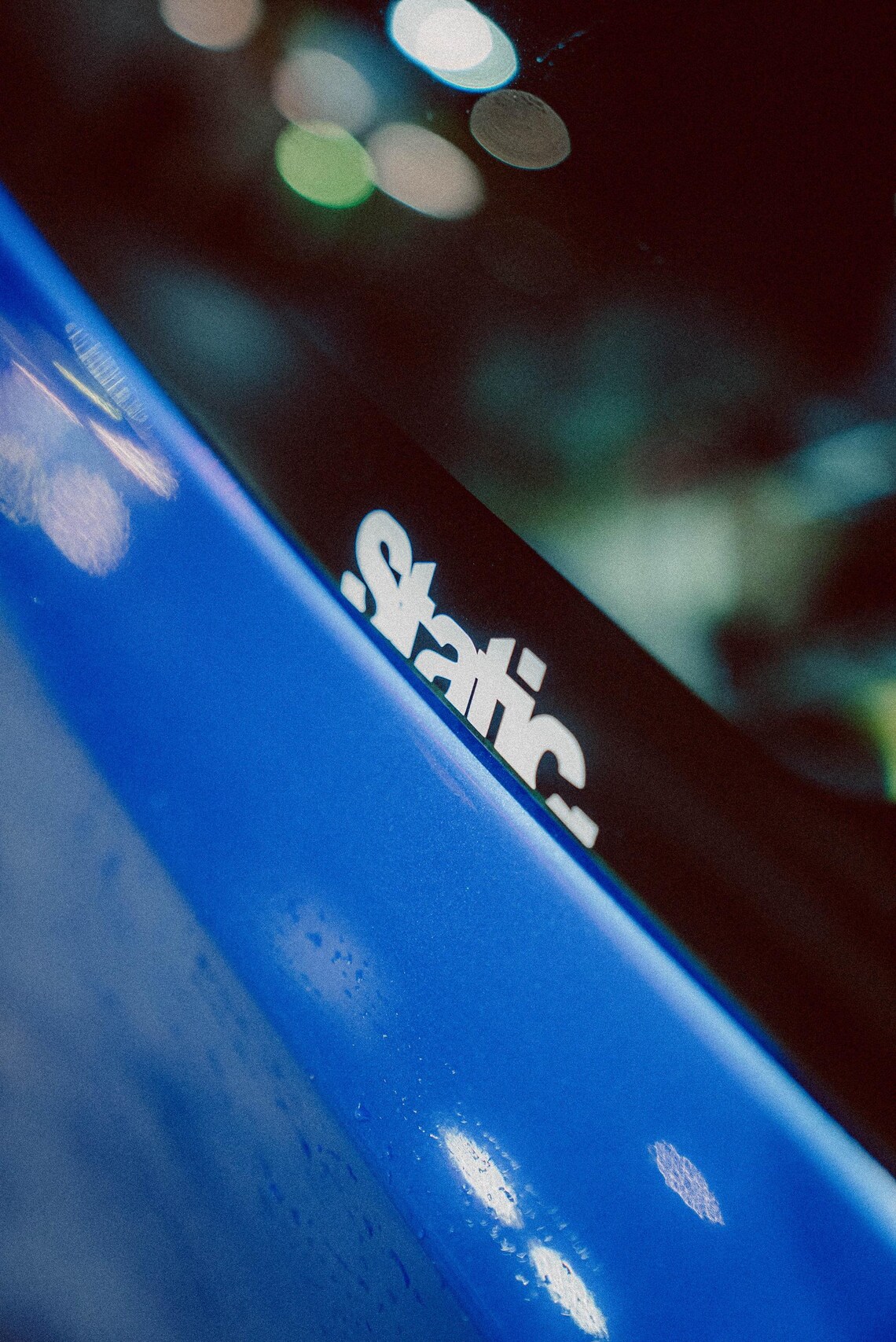 STATIC Half Sticker: Japanese JDM Car Decal - Etsy