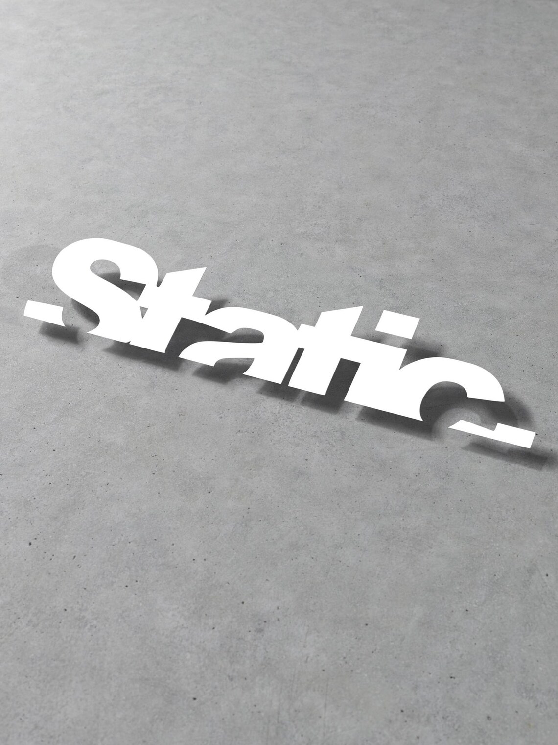 STATIC Half Sticker. Japanese JDM Car Decal, JDM Sticker, Low. - Etsy