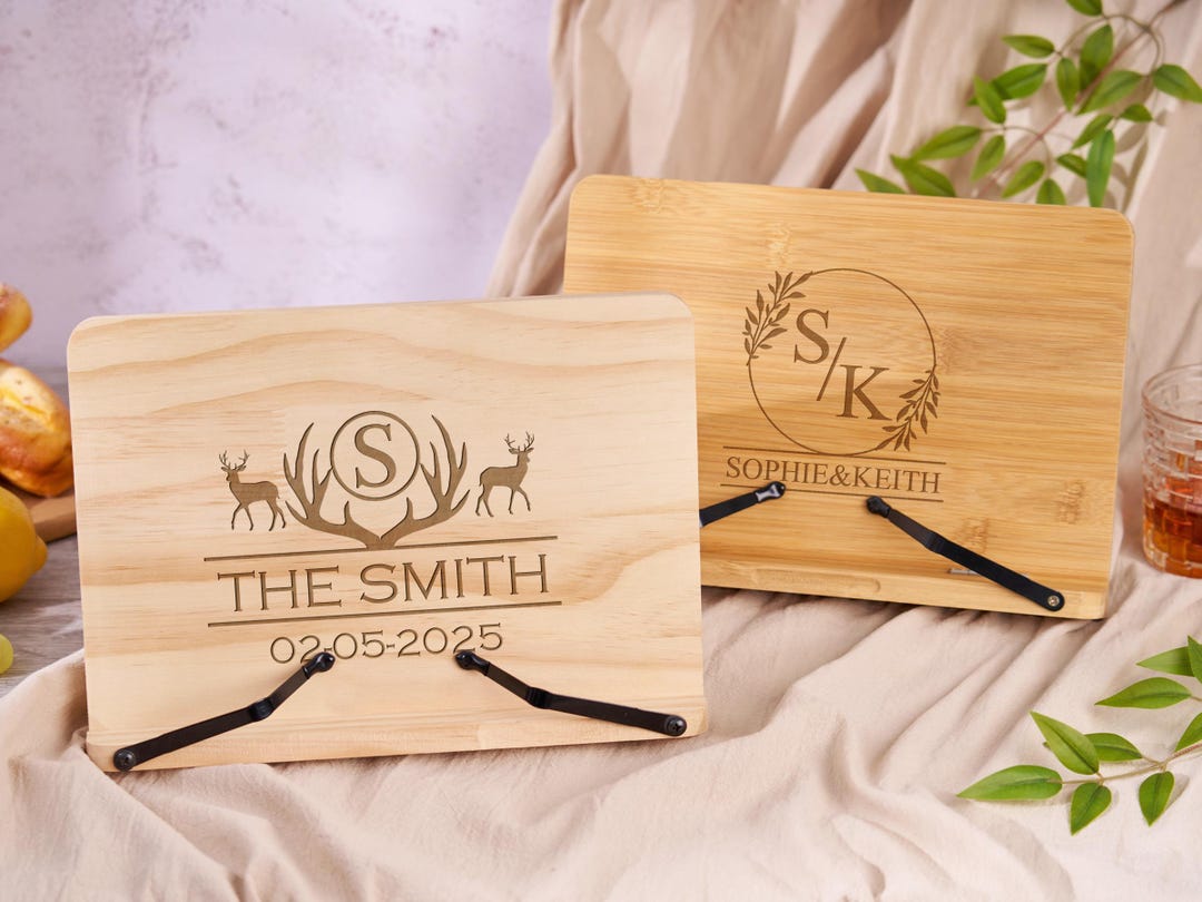 Custom Cookbook Stand,cook Book Holder,kitchen Tablet Stand ...