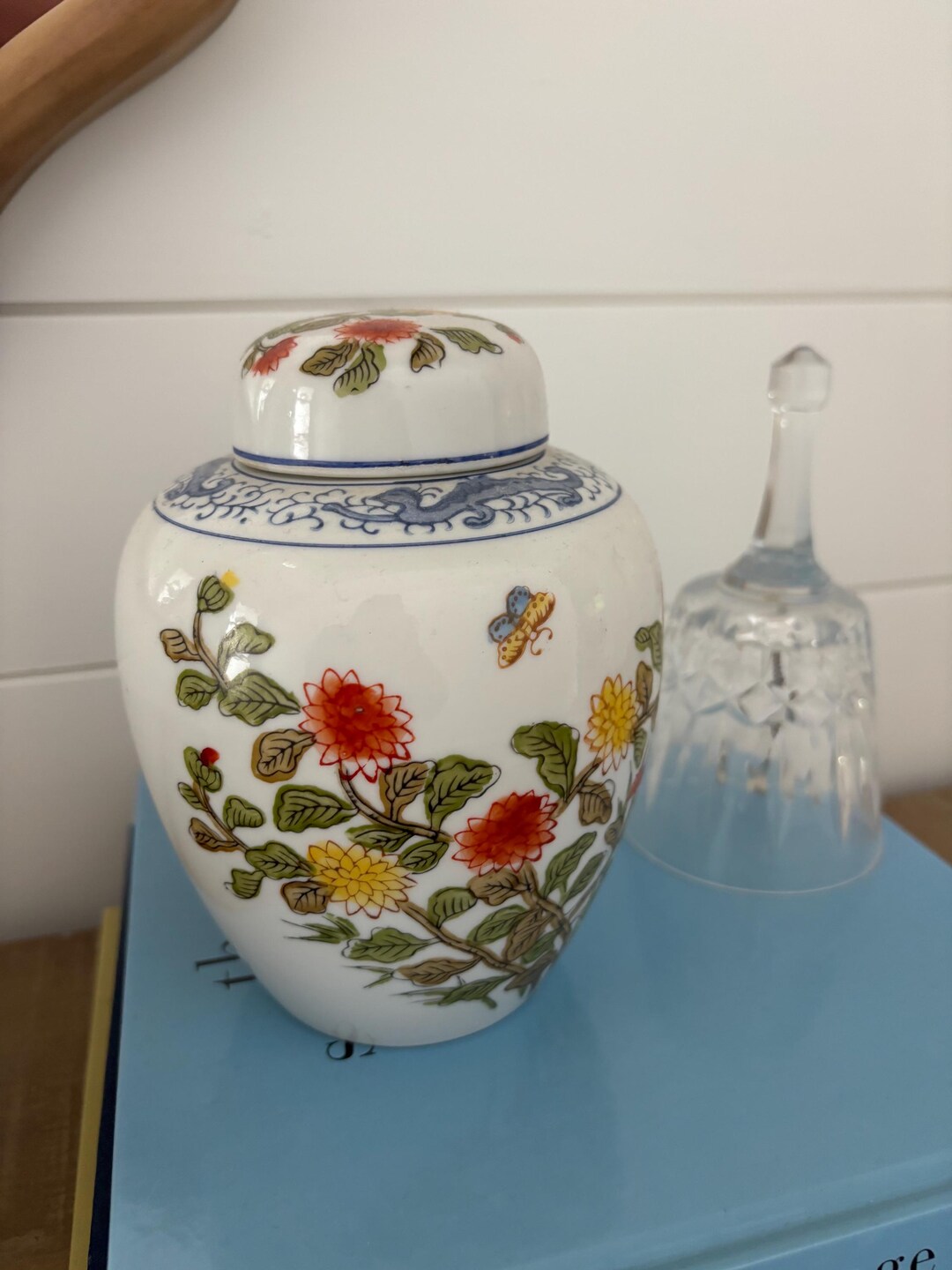 Vintage Andrea by Sadek Porcelain Ginger Jar With Lid | Made in Japan ...