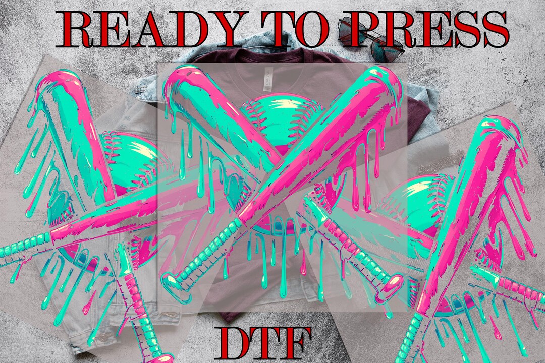 Baseball Drip DTF Transfer, Baseball Drip for Boys DTF, Baseball ...