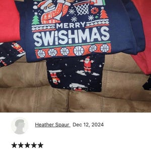 Merry Swishmas DTF, Merry Swishmas Christmas DTF, Merry Christmas ...