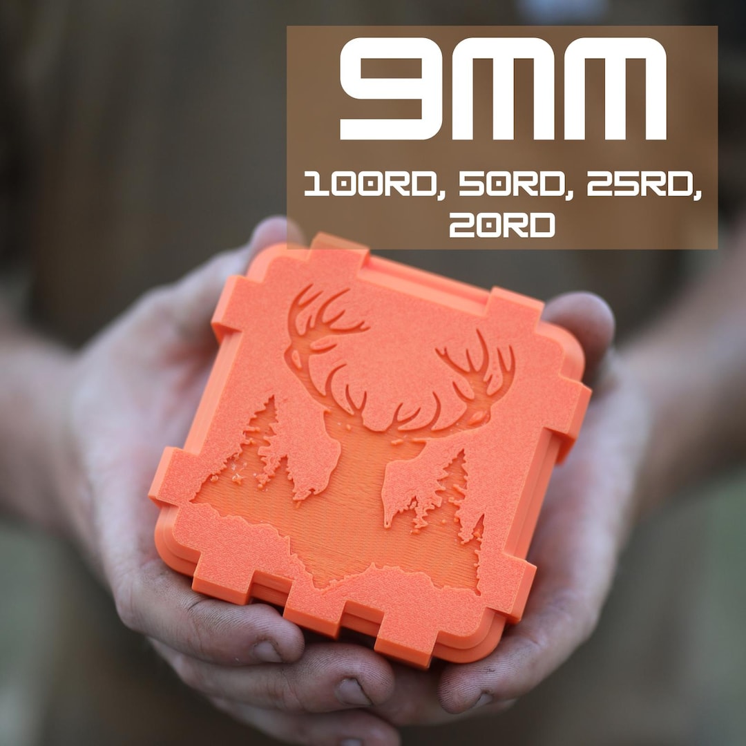 Ammo Box 3d Print Ammo Crate Ammo Storage Case Groomsman Gift for Him ...