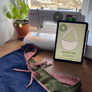 Crescent Bag PDF Sewing Pattern - Etsy