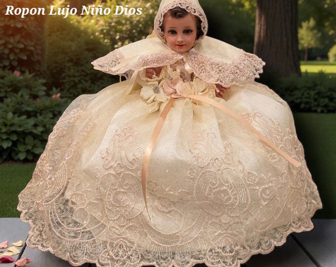 NEW Ropon Lujo Niño Dios Vestido De Niño Dios Con Accesorios Incluidos ...