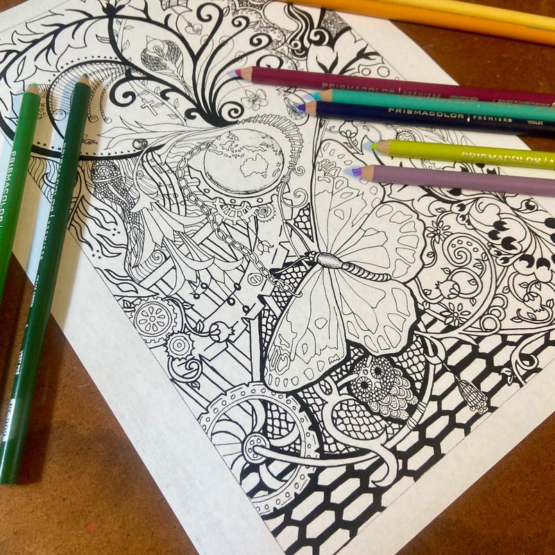 Drawing Hidden Gems - Etsy