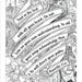 Adult Colouring Page - Instant Download - Trust in the Lord - Etsy