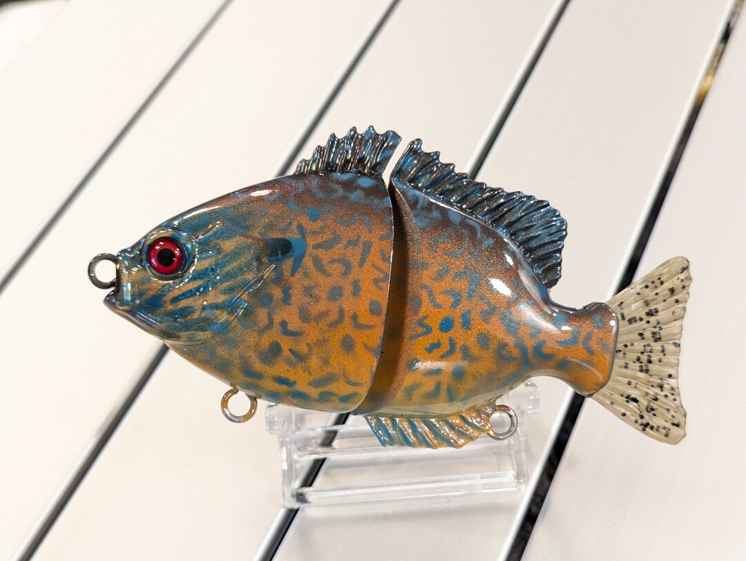 Custom Painted Sunfish Glide Bait - Etsy