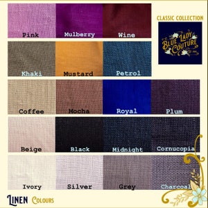 Edwardian Walking Skirt, EMMELINE SKIRT, Long Linen Skirt, Edwardian ...