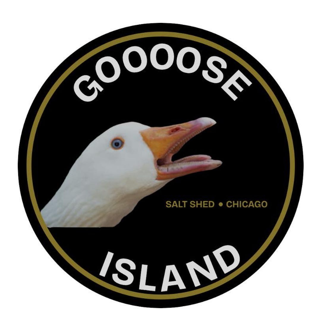 GOOSE Sticker // Salt Shed Chicago 2024 Goose Island - Etsy