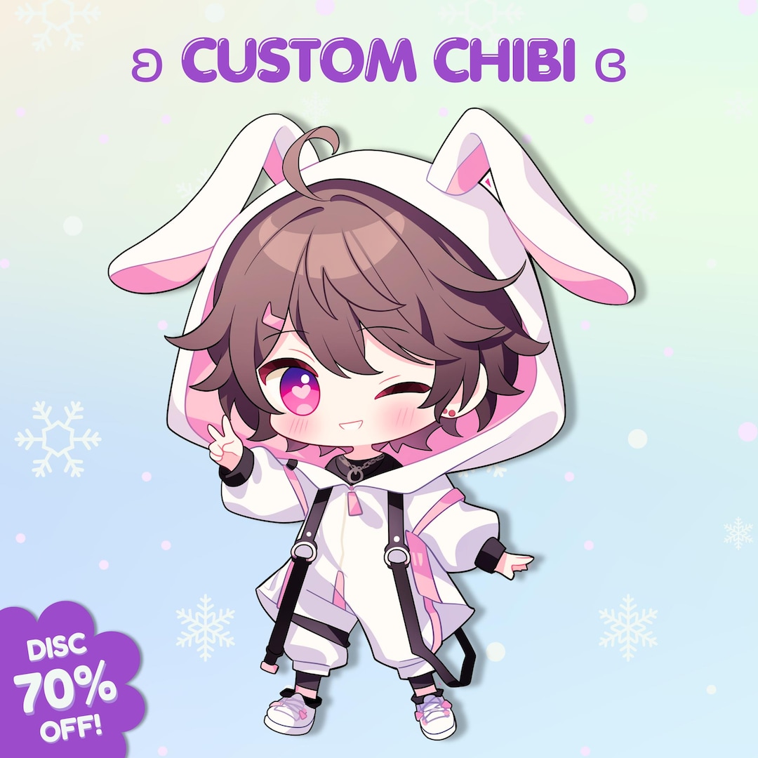 Custom Chibi Anime Chibi Character Chibi Anime Style Cute Chibi Fanart ...
