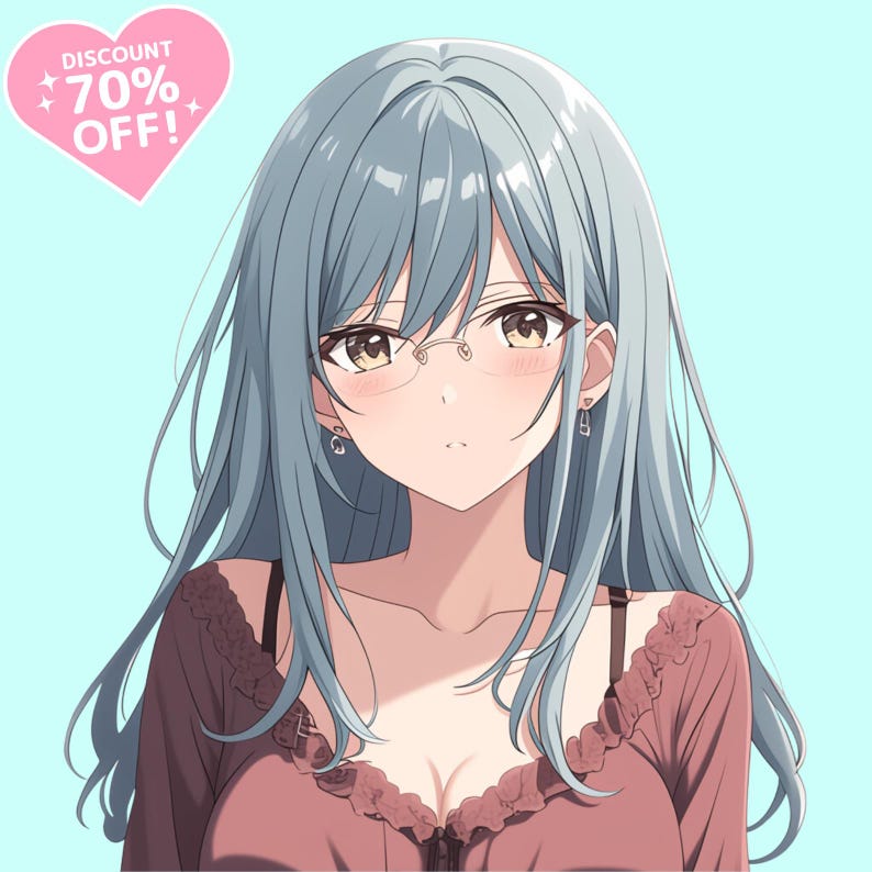 Anime Pfp PFP Commission Custom PFP PFP for Twitch Vtuber Pfp Twitch ...