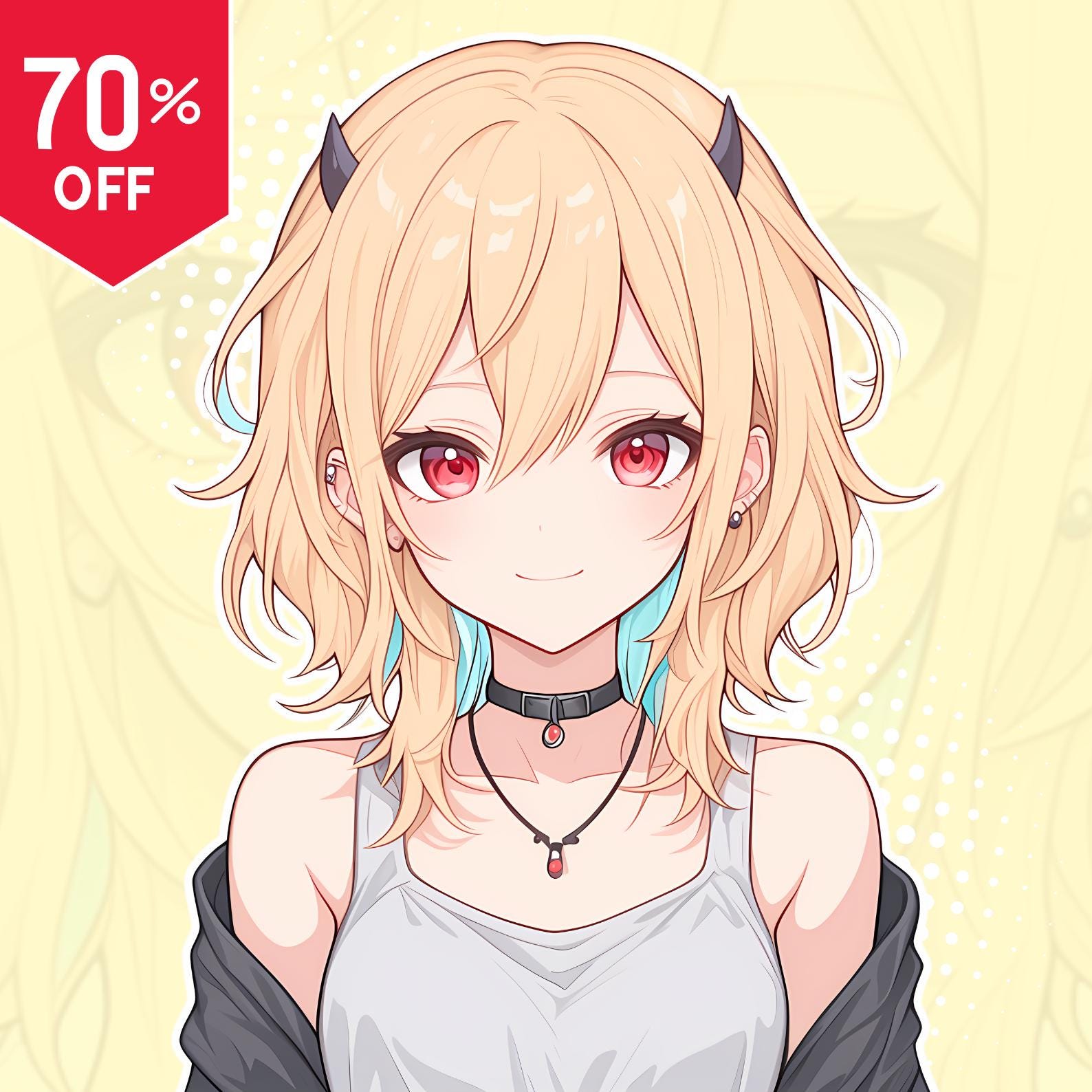 Anime Character for Pfp Profile Picture Custom PFP Character Commission ...