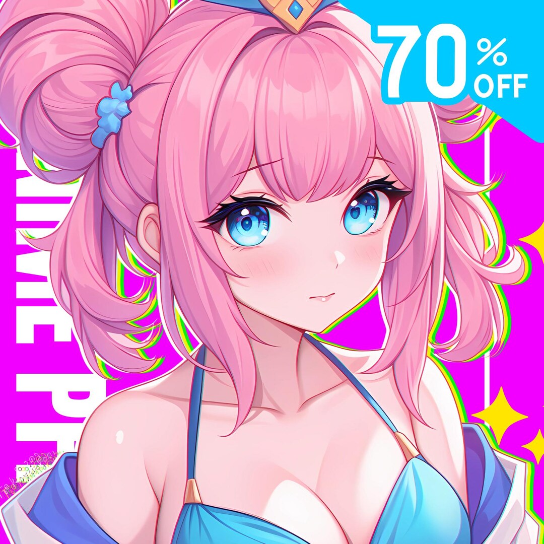 Anime PFP Commission Custom PFP Streaming Profile Picture PFP Twitch ...