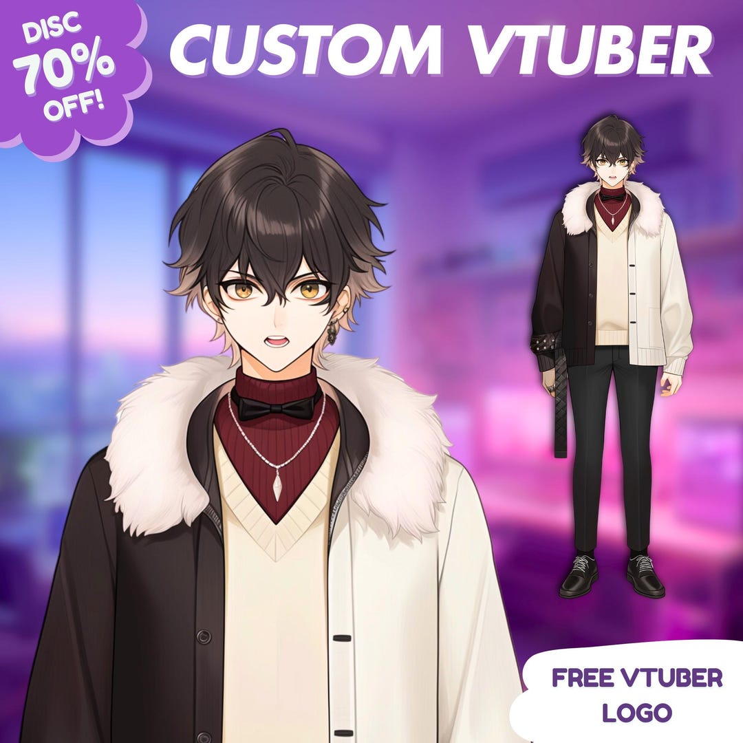 Modelo Vtuber Live2d personalizado por encargo, modelo Vtuber, modelo ...