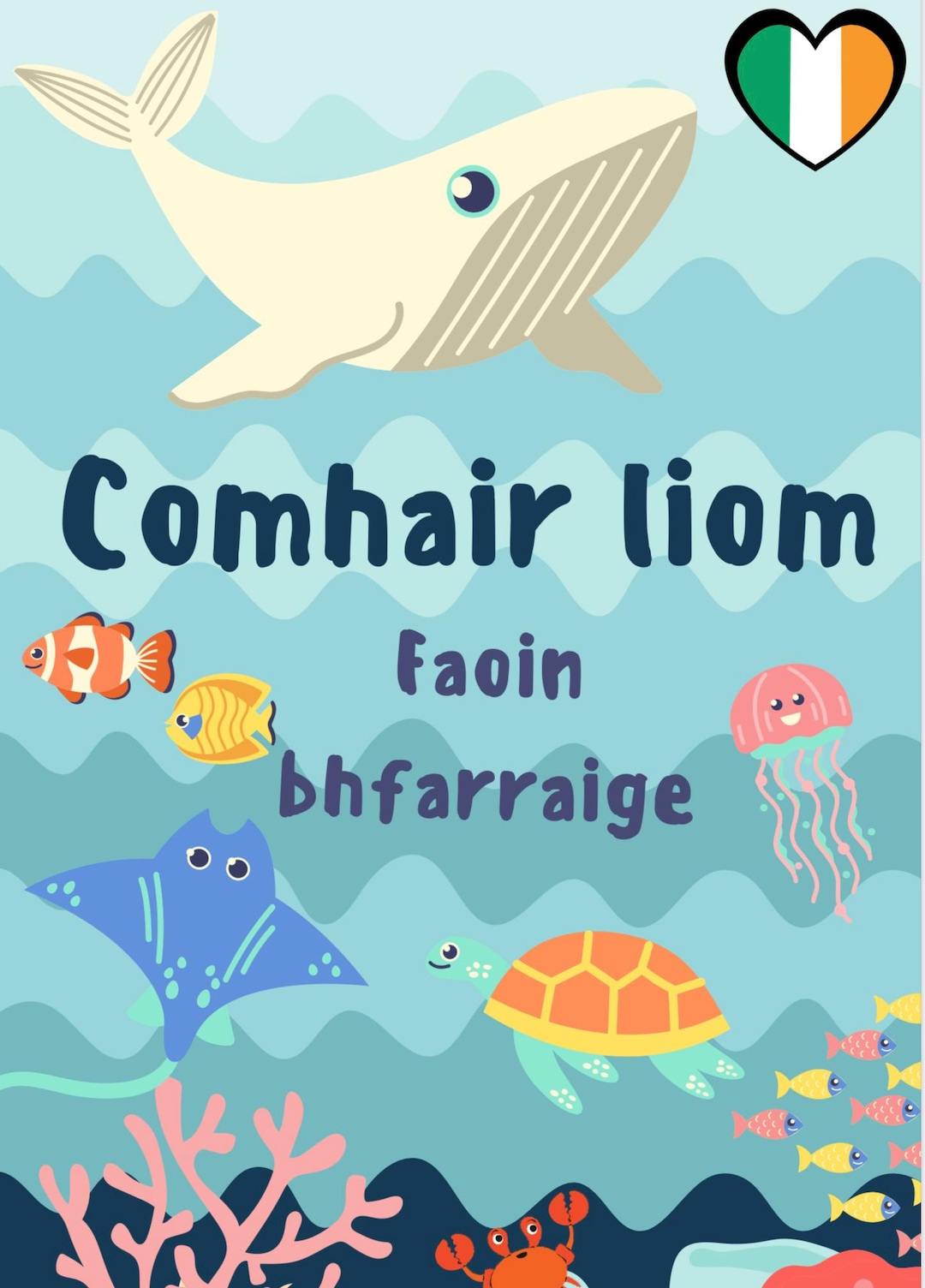 Irish Version, Learn to Count in Irish, Numeracy, Literacy, Fine Motor ...