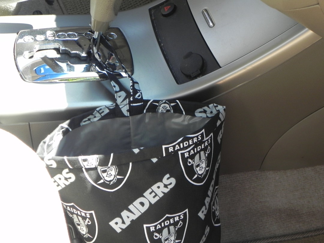 Raiders Vinyl-lined Classy Car Trash Bag / Item # CL55 - Etsy