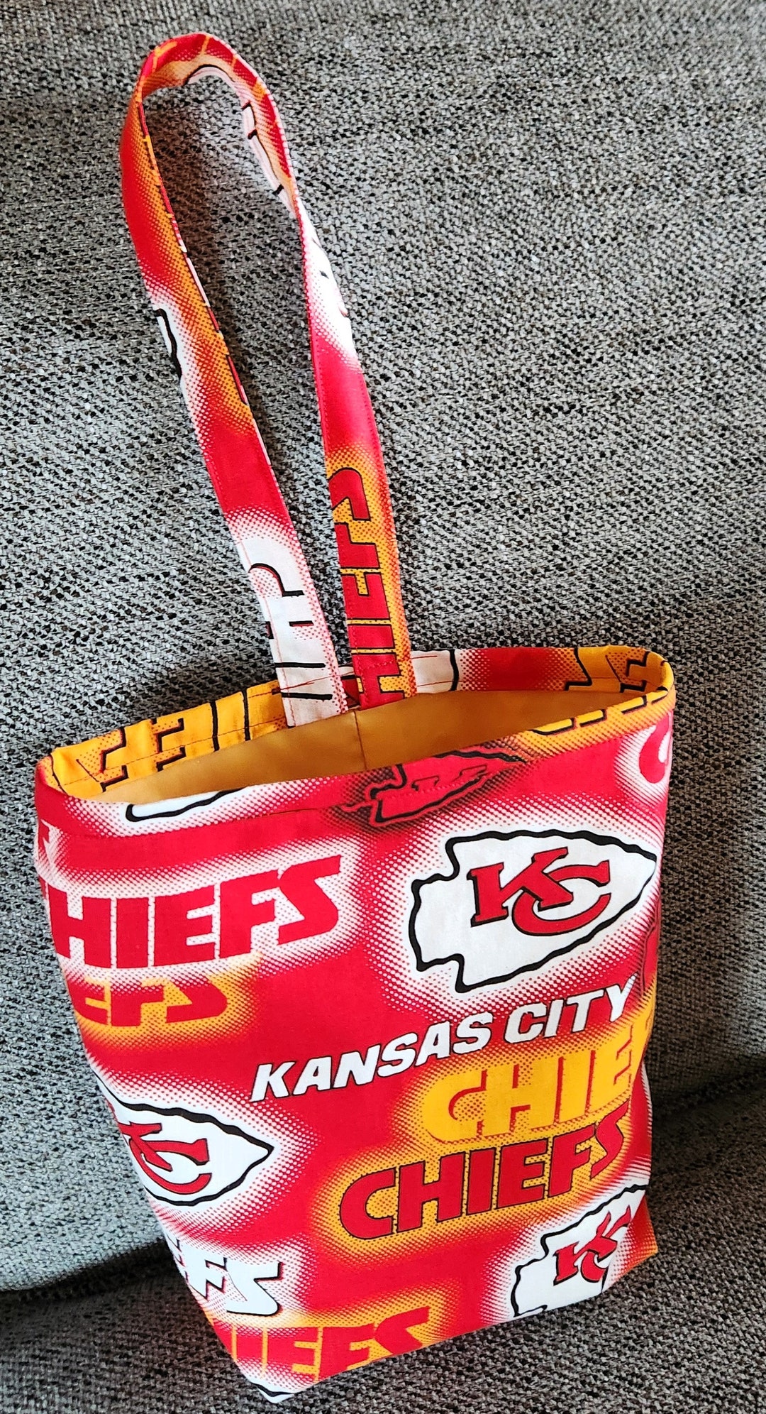 Kansas City Chiefs Vinyl-lined Classy Car Trash Bag / Item # CL1508 - Etsy