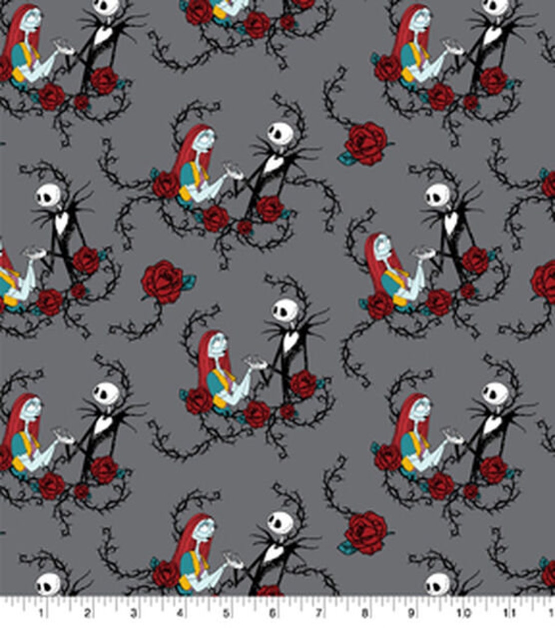 Nightmare Before Christmas Jack and Sally Vinyl-lined Classy Car Trash ...