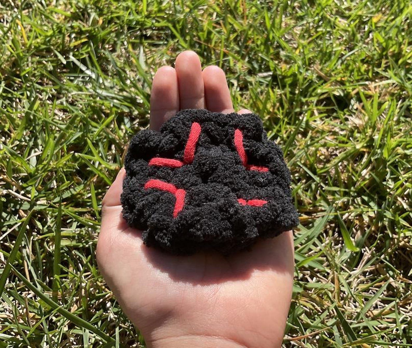 Crochet Angry Emoji Hair Clip - Etsy