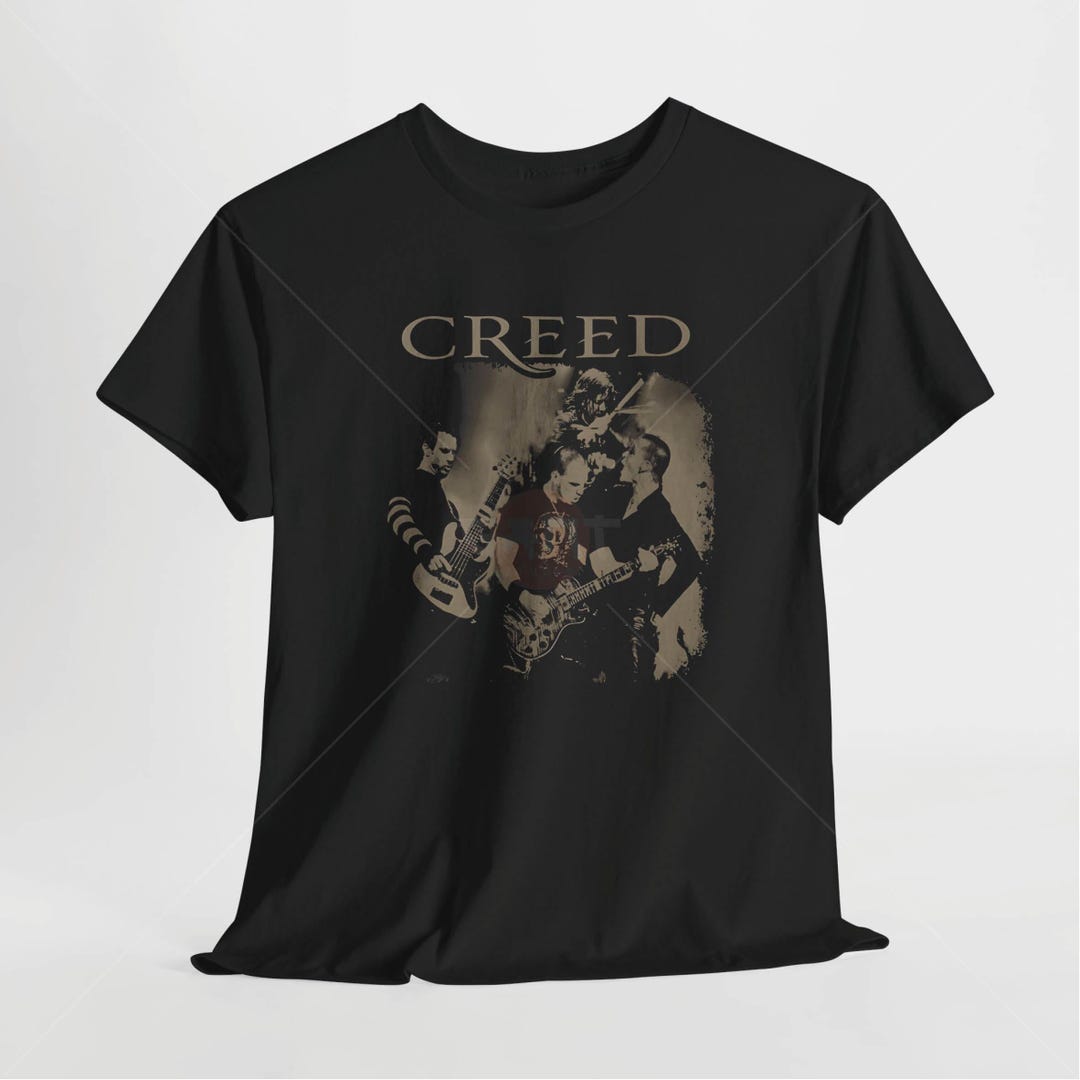 Creed Band Shirt, Rock Band Shirt, Rock Music, Vintage Band Tshirt, Nostalgic, 90s Tshirt ...