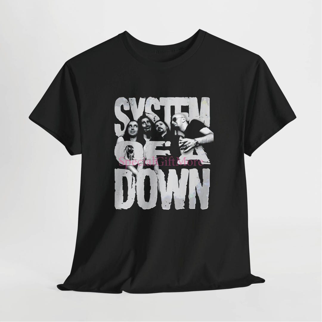 System of a Down Shirt Toxicity System of a Down Merch Unisex Metal T ...