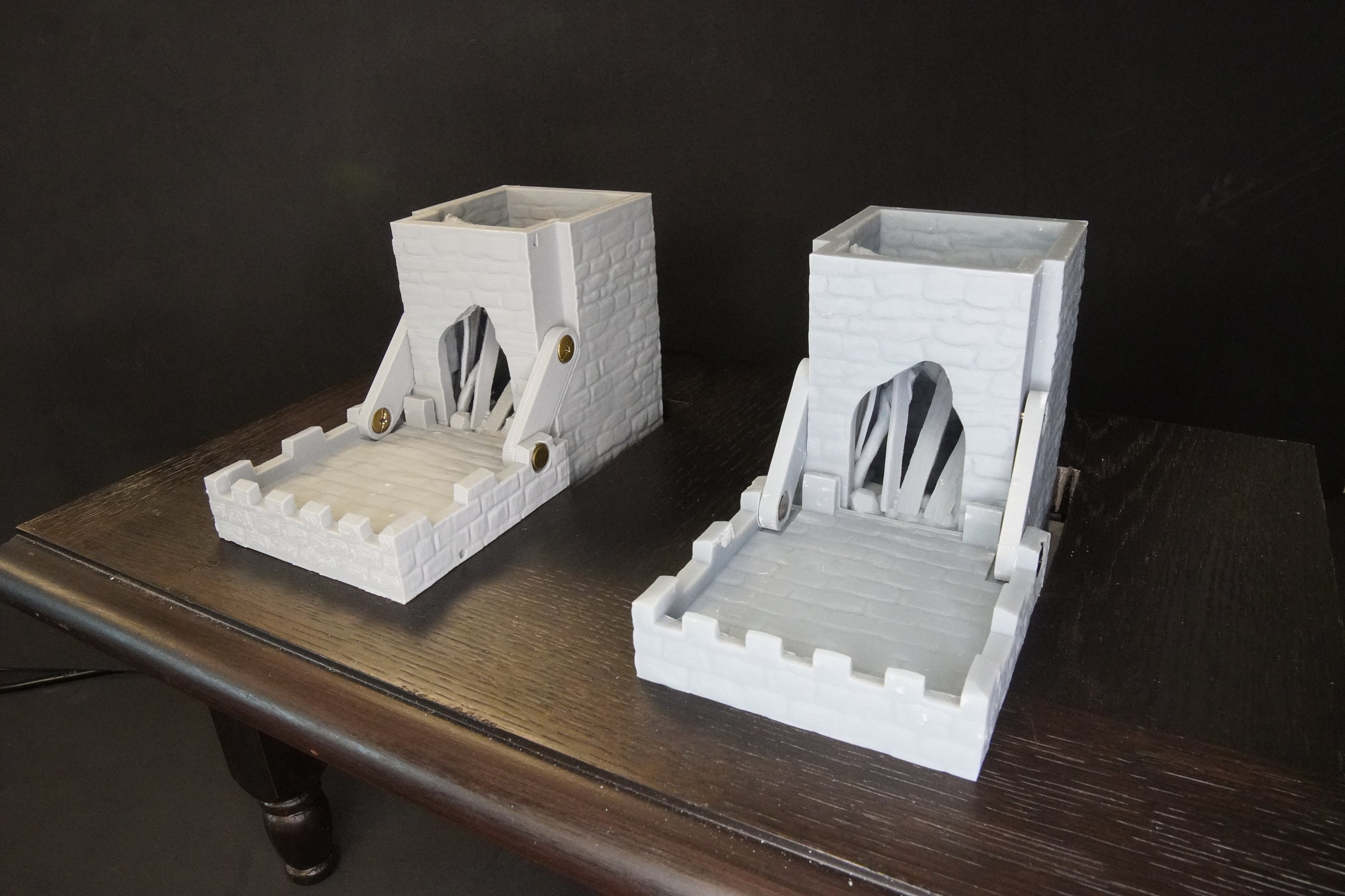 Hide Away Flush Mount Dice Towers - Digital Files ONLY - Etsy
