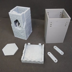 Hide Away Flush Mount Dice Towers - Digital Files ONLY - Etsy