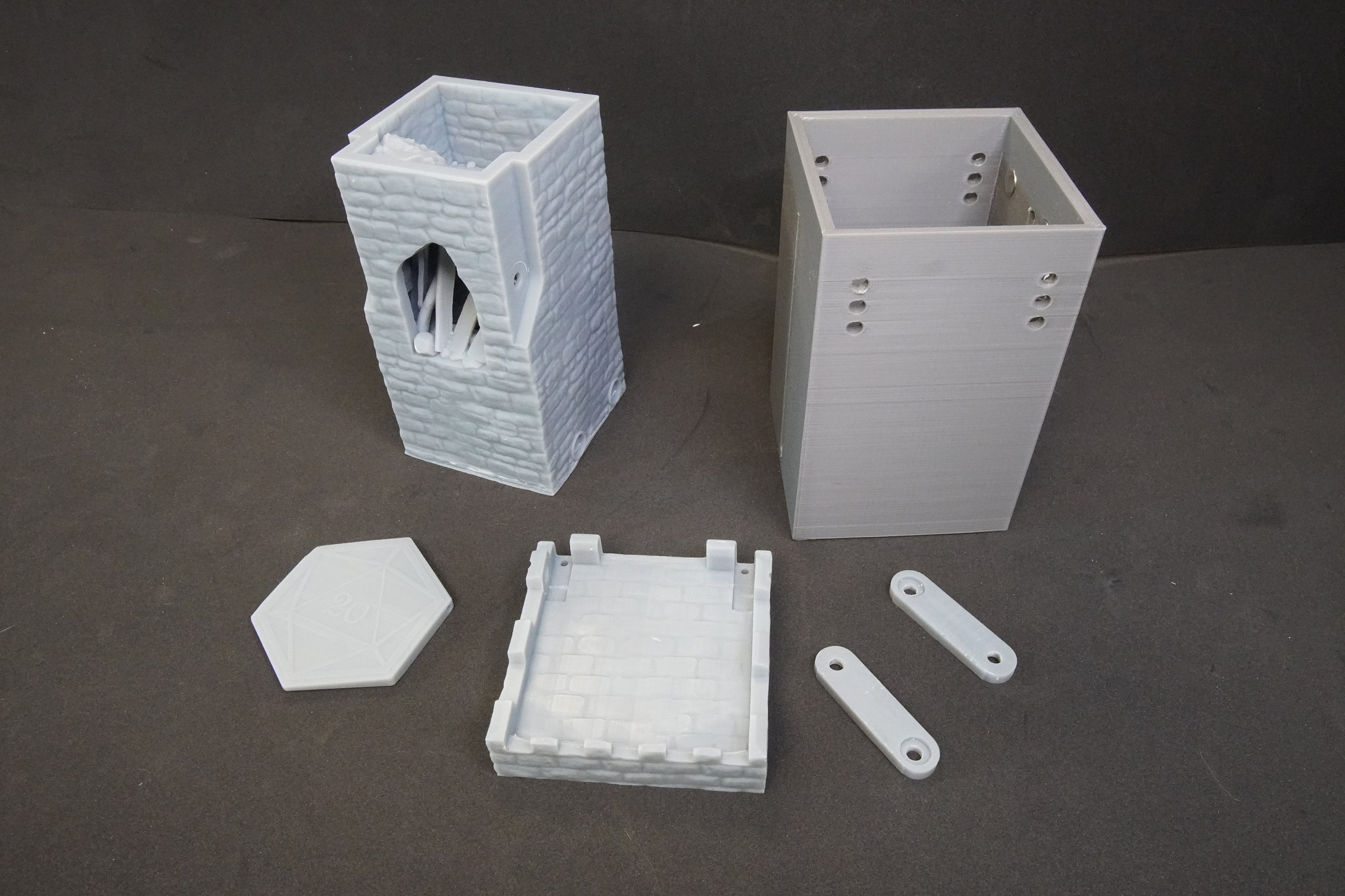 Hide Away Flush Mount Dice Towers - Digital Files ONLY - Etsy