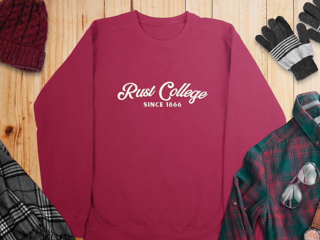 Rust College Sweatshirt, HBCU Sweatshirt, HBCU Gift for Alumni - Etsy