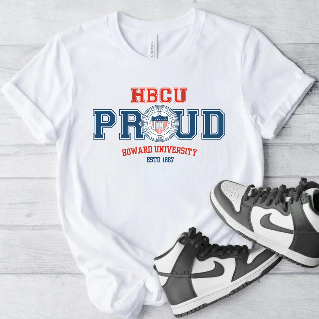 Howard University T-shirt, HBCU T-shirt, HBCU Gift for Alumni - Etsy