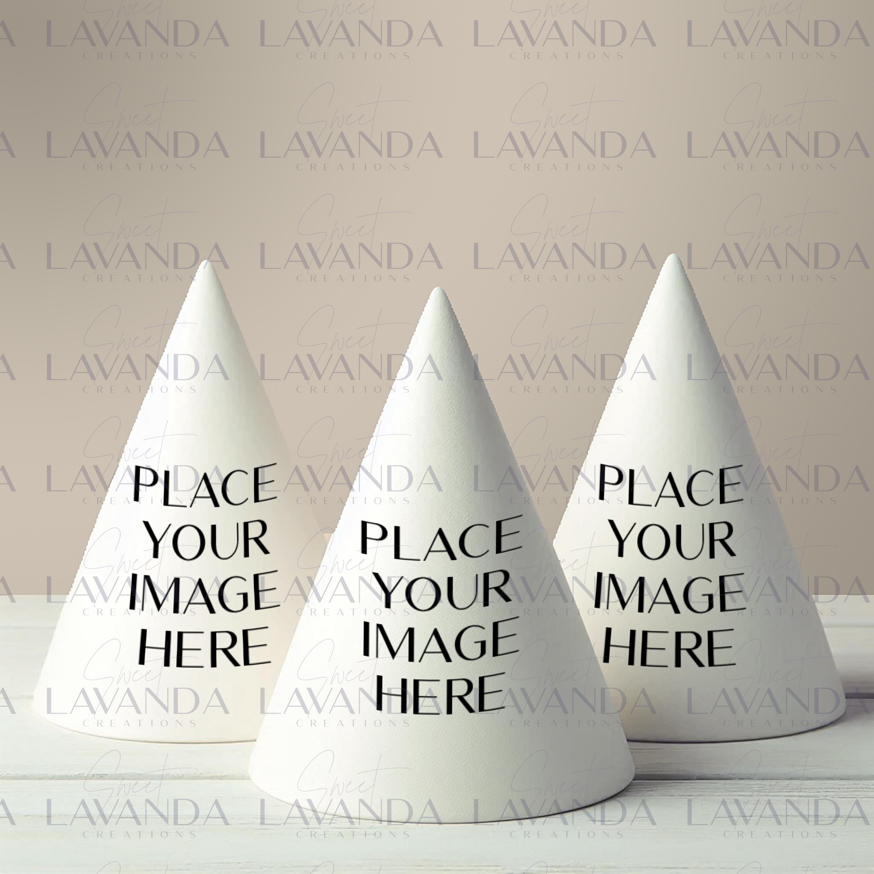 Party Hats Mockup: Kids Birthday Cone Template (digital Download) - Etsy