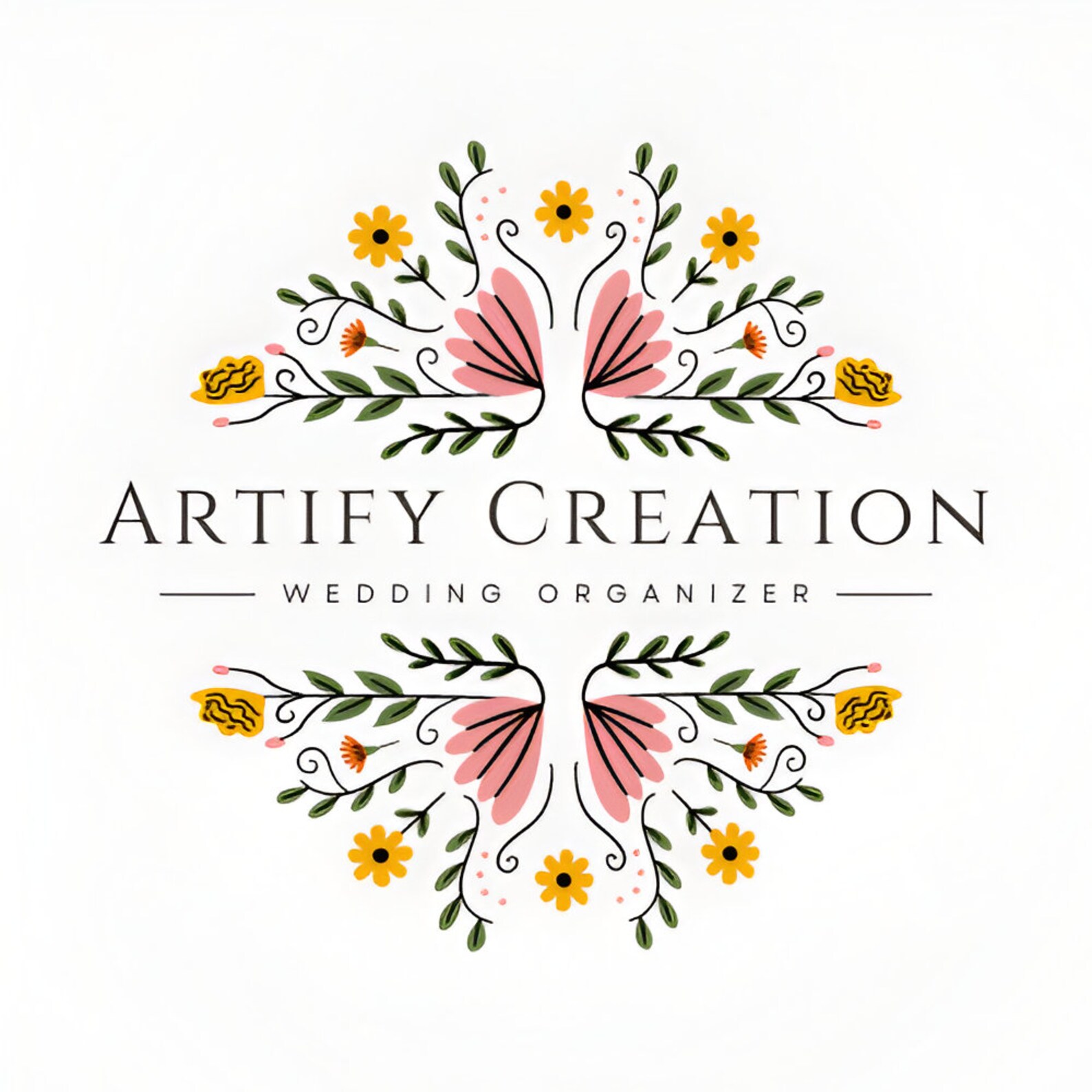 Modern, Minimalistic Editable DIY Logo, Simple Logo Template, Instant ...